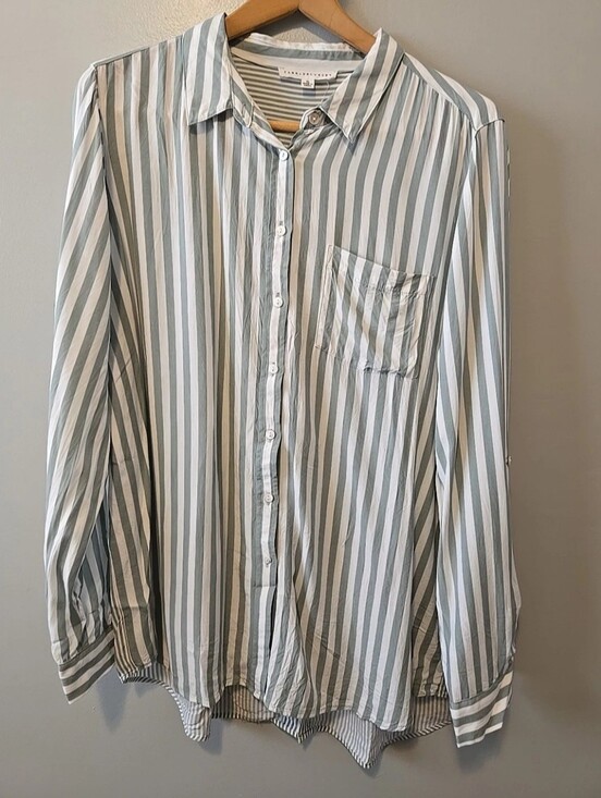 Jane and Delancey | Tops | Jane And Delancey Womens Striped Bloyse ...